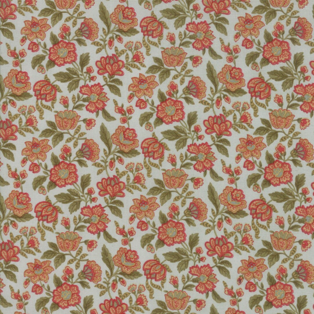 Moda Rosenholz Quilt Stoff 1/2 Yard von 3 Sisters - Frost 44186 14 ...