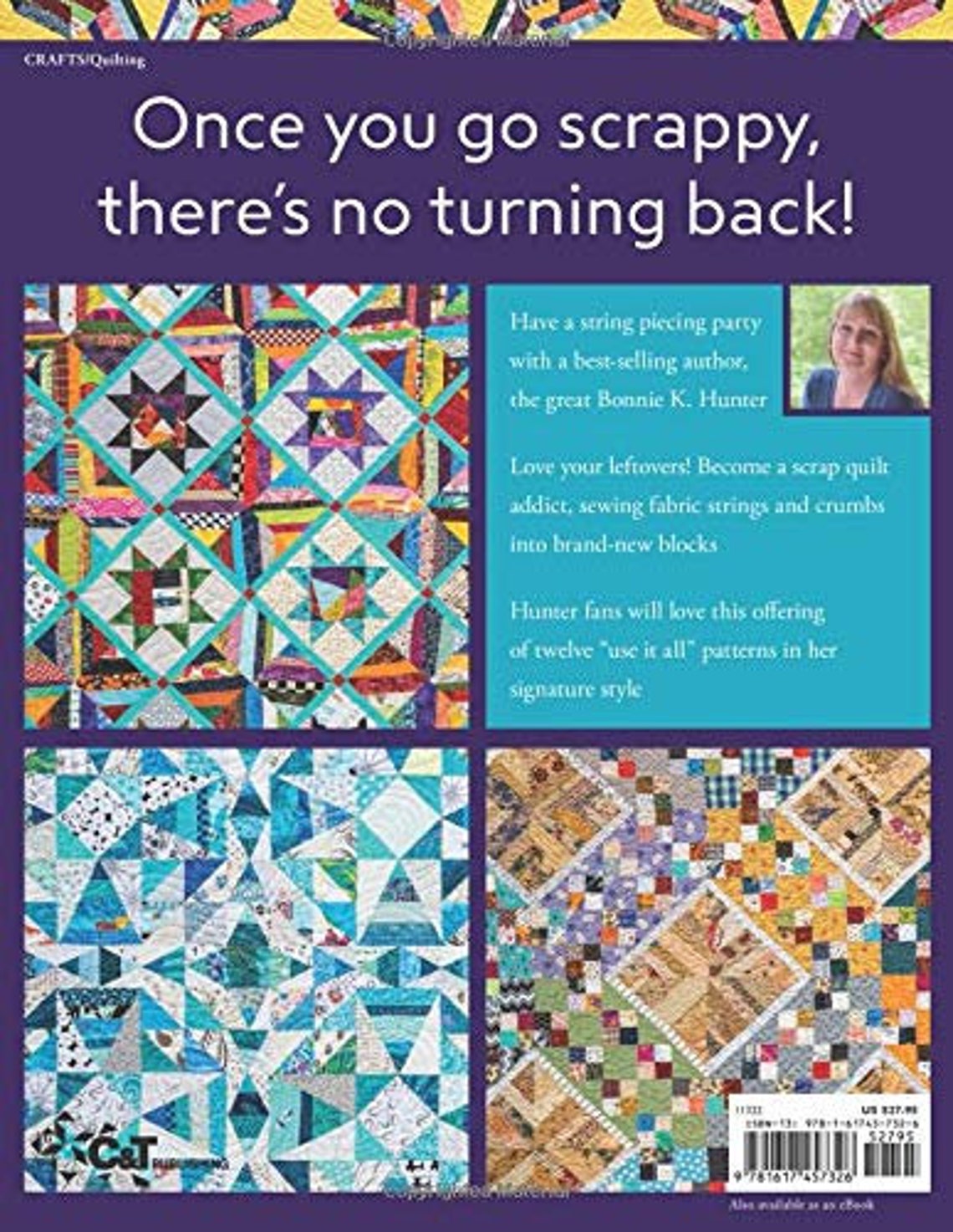 String Frenzy 12 More String Quilt Projects Book Bonnie K - Etsy