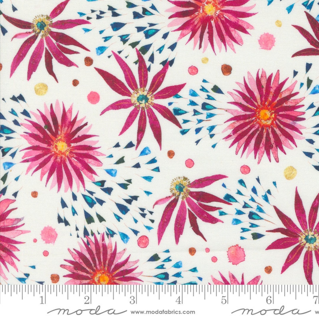 Moda COMING UP ROSES Quilt Fabric By-the-1/2-yard by Create Joy Project ...