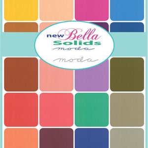 Moda BELLA SOLIDS Quilt Fabric By-the-1/2-yard - 9900 83 Gray - Etsy