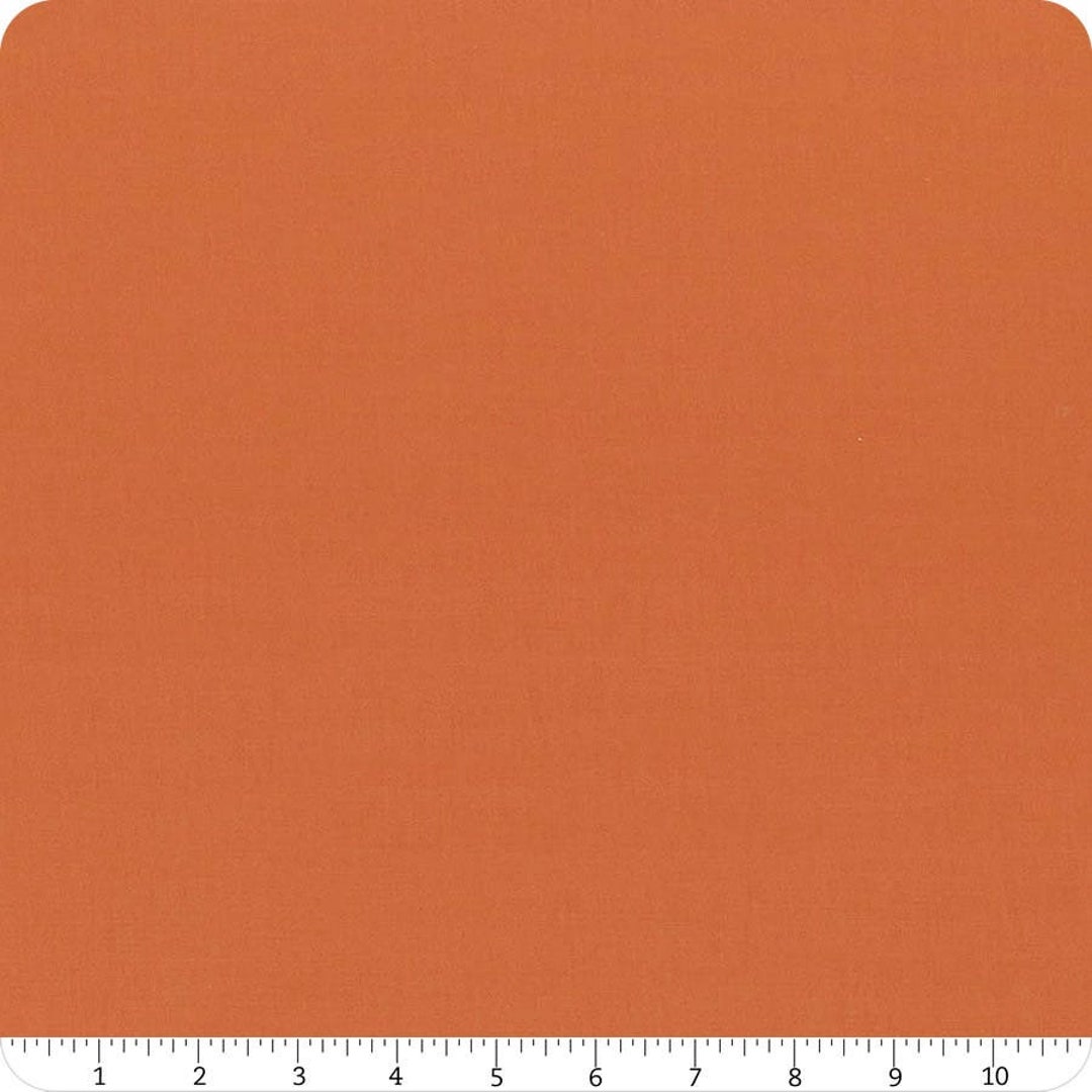 Moda BELLA SOLIDS Quilt Fabric By-the-1/2-yard - 9900 105 Rust - Etsy