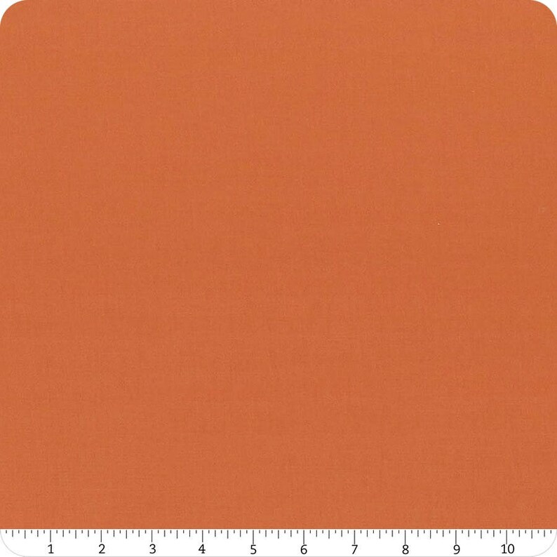 Moda BELLA SOLIDS Quilt Fabric By-the-1/2-yard 9900 105 Rust - Etsy