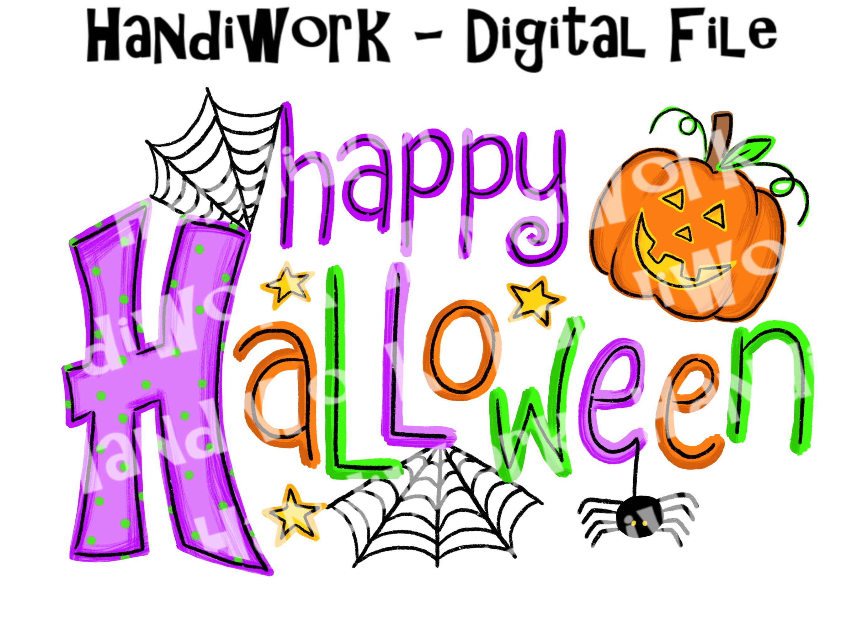 Cute Happy Halloween Clipart Free