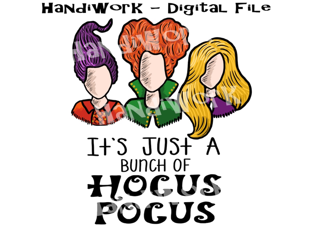 Sanderson Sisters PNG File, Hocus Pocus Png Design, Watercolor ...