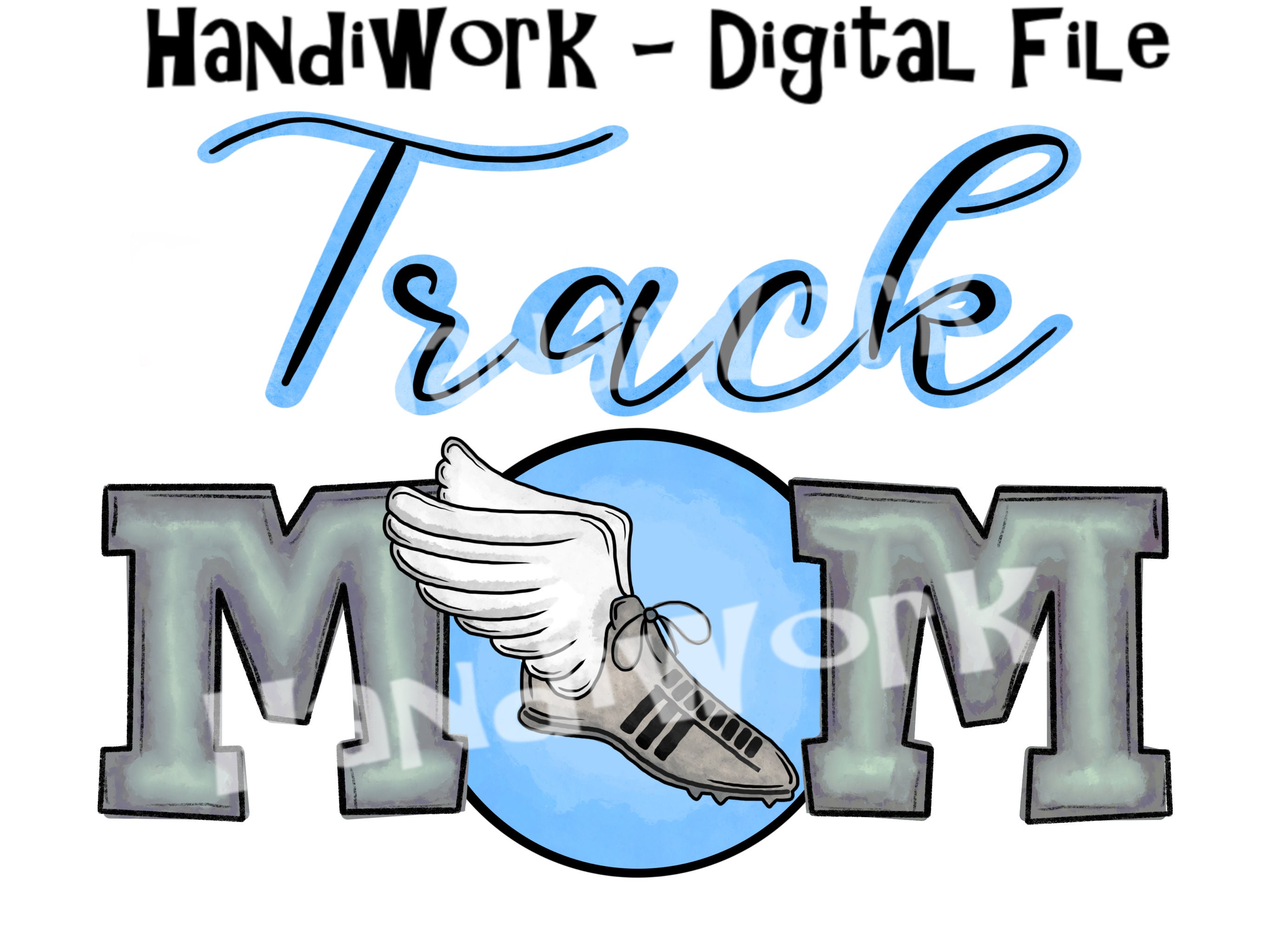 Track Mom Png Design Watercolor Track Mom Png Sublimation - Etsy