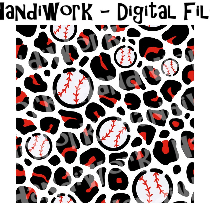 Baseball Cheetah - Etsy