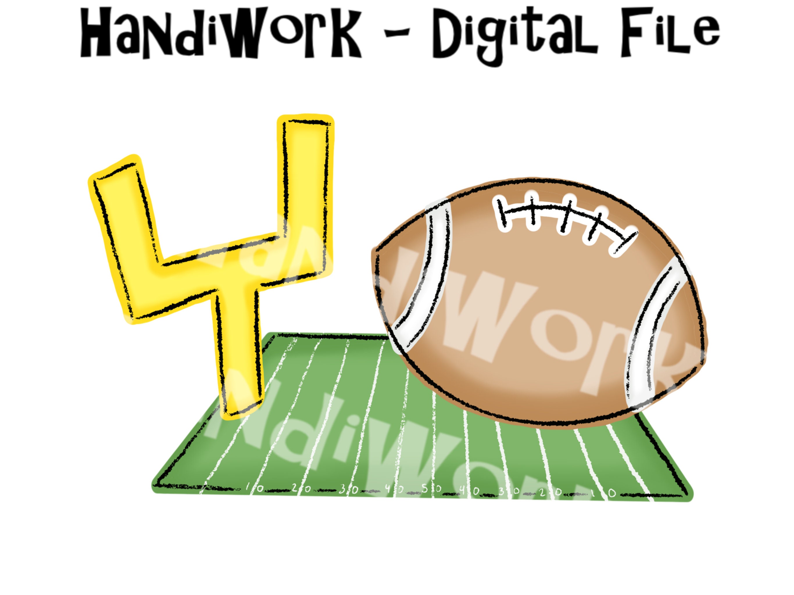 Football Field Goal Clipart at Ida Barrera blog