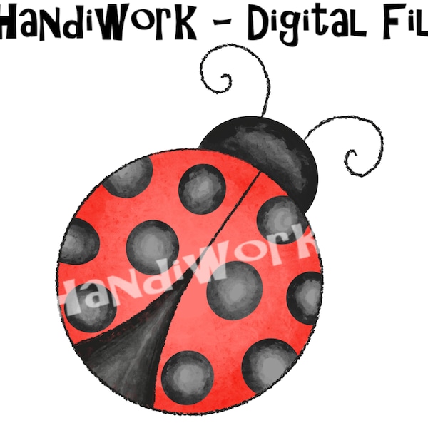 Lady Bug Clip Art - Etsy