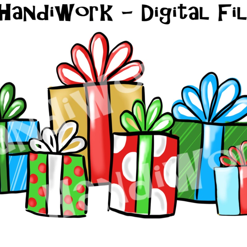 Presents Clip Art - Etsy