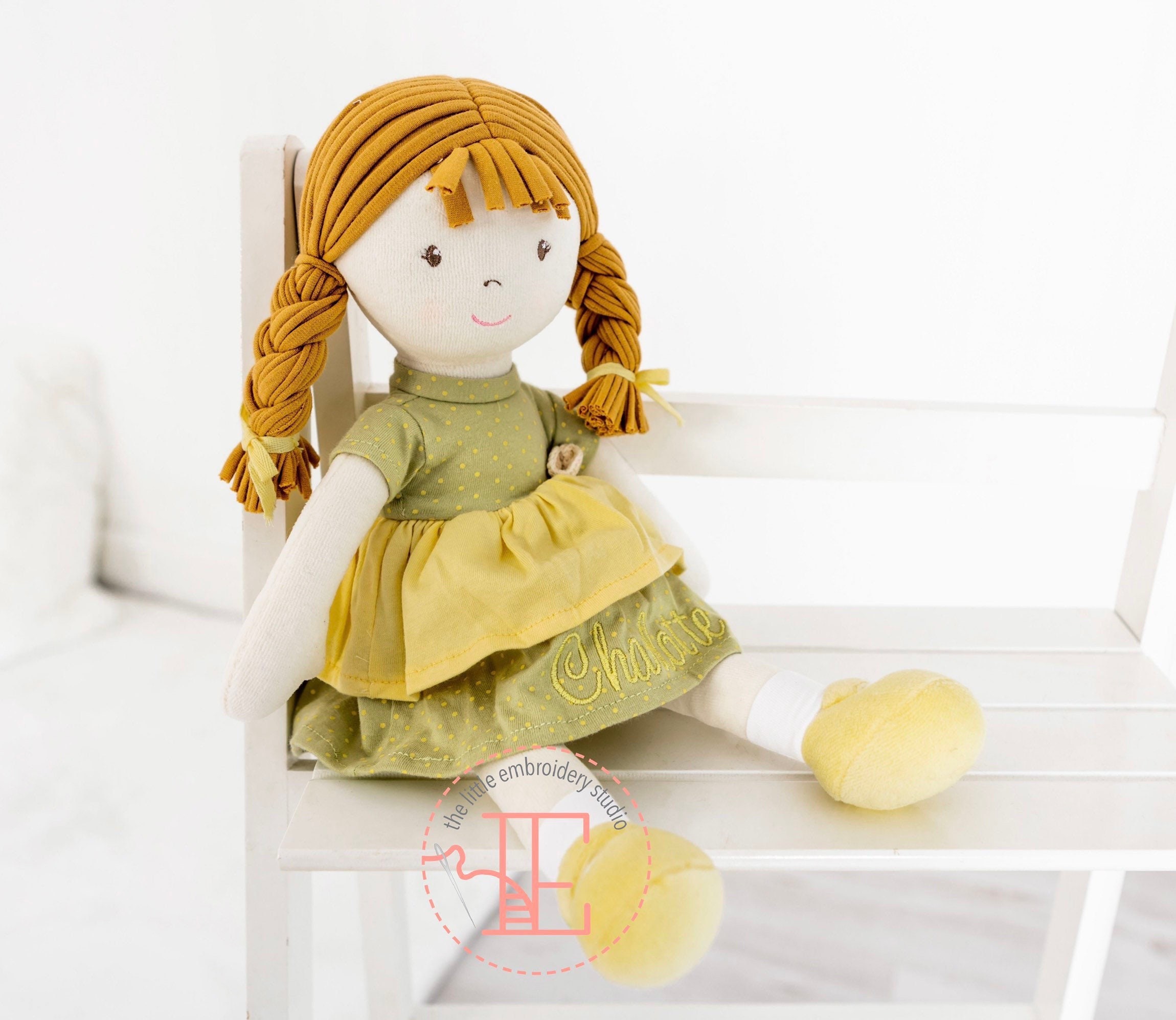 Toys & Games cloth doll with clothes Big Sister Doll Red Haired Doll ...