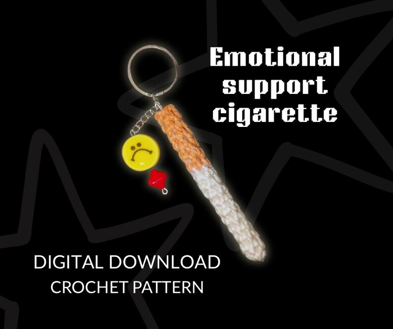 Crochet Cigarette Pattern - Etsy