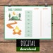 Camping Themed Chore Chart for Kids Printable Download, Digital ...