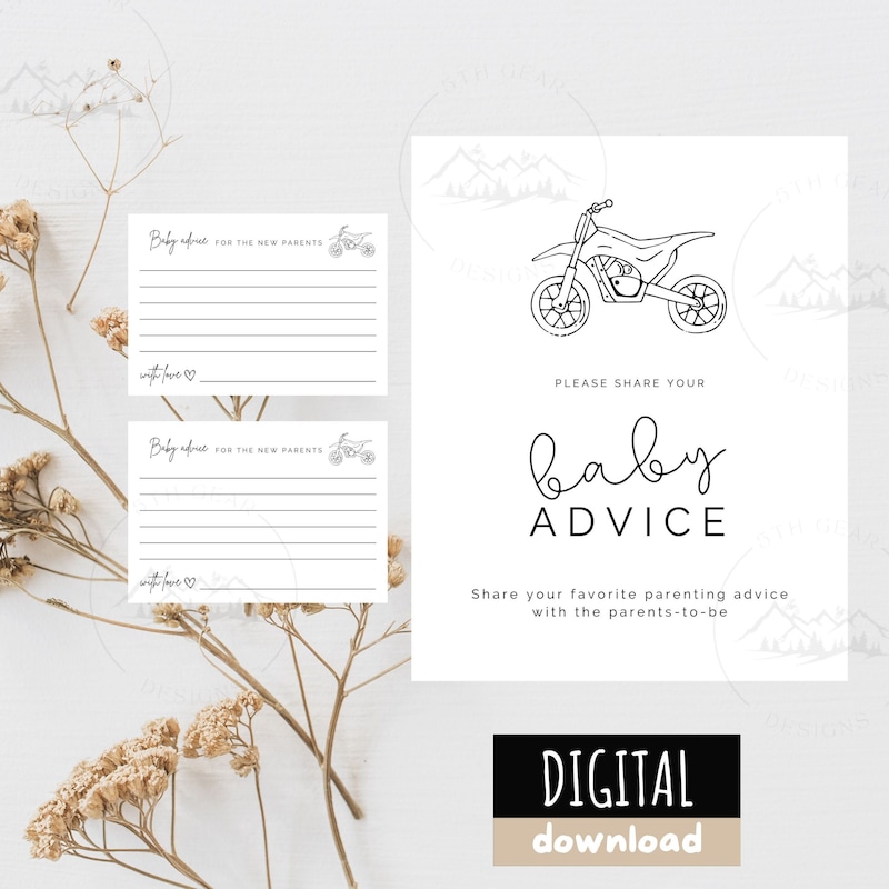 Bike Baby Shower - Etsy