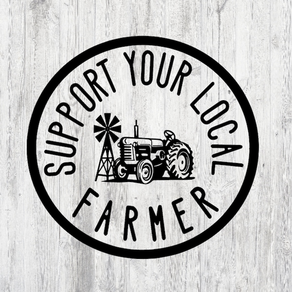 Farmer Decals - Etsy