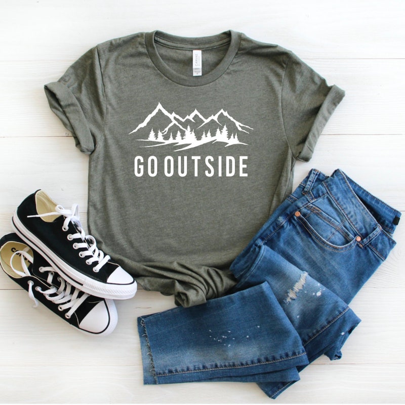 Go Outside Shirt - Etsy
