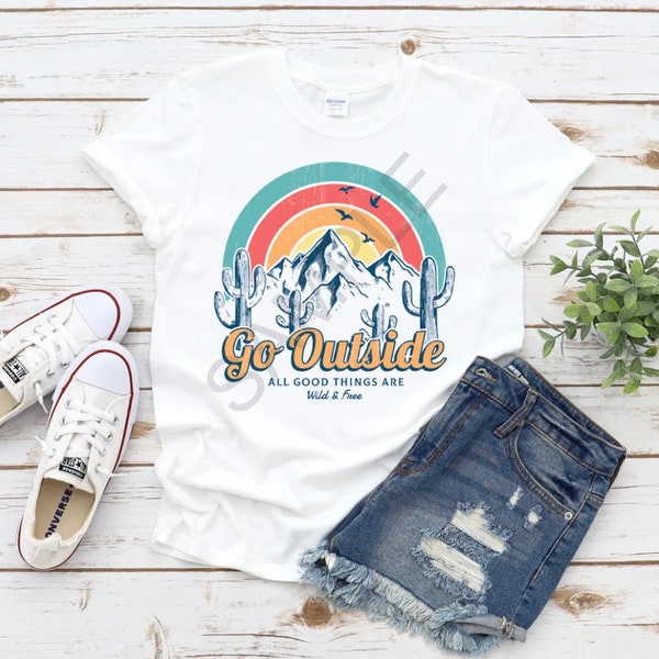 Go Outside Shirt - Etsy