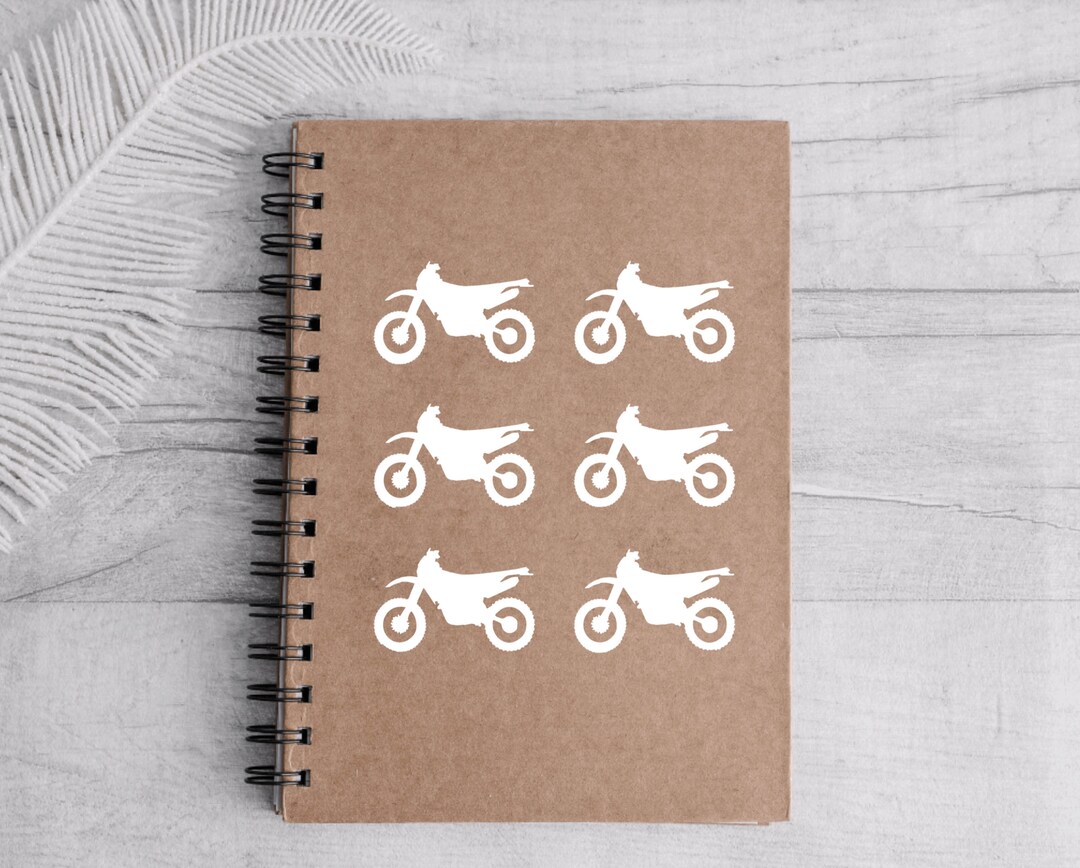 Dirt Bike Notebook, Motocross, Dirt Bike, School Supplies - Etsy