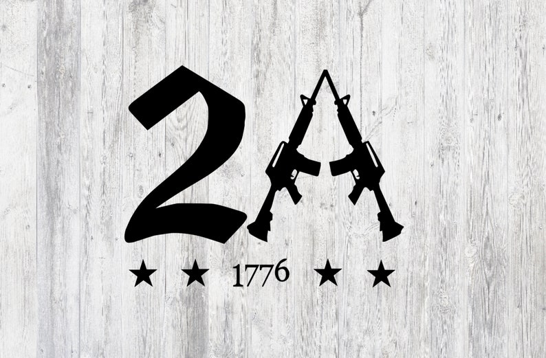 2nd Amendment Decal Bumper Sticker High Quality Vinyl for - Etsy