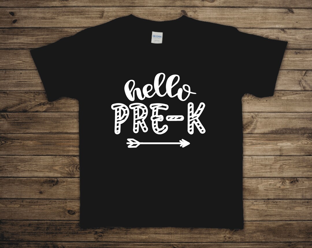 Hello Grades Youth T-Shirt, Pre-K, Kinder, First, Second, Third, Fourth ...
