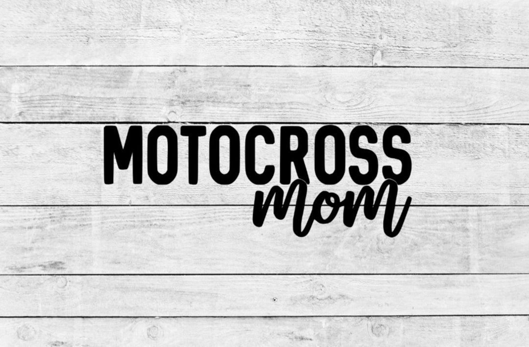 Motocross Mom Decal for Car, Laptop, Water Bottle, Etc. - Etsy