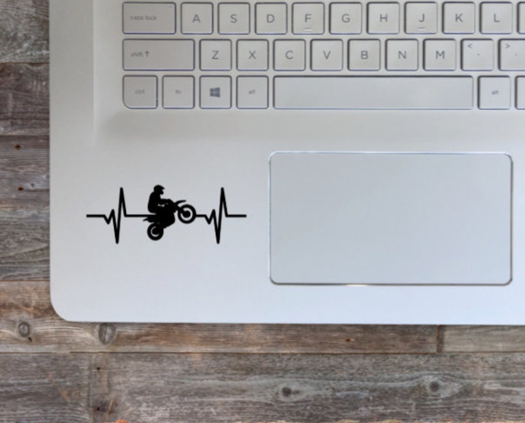 Dirtbike Decal, Bumper Sticker, Outdoor, Indoor, for Your Laptop, Water ...