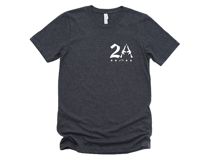 2nd Amendment Unisex Graphic T-shirt, Short Sleeve Shirt, Freedom, 2A ...