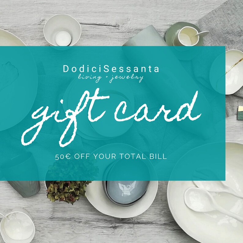 Gift Card Electronic Gift Voucher Gift Certificate - Etsy