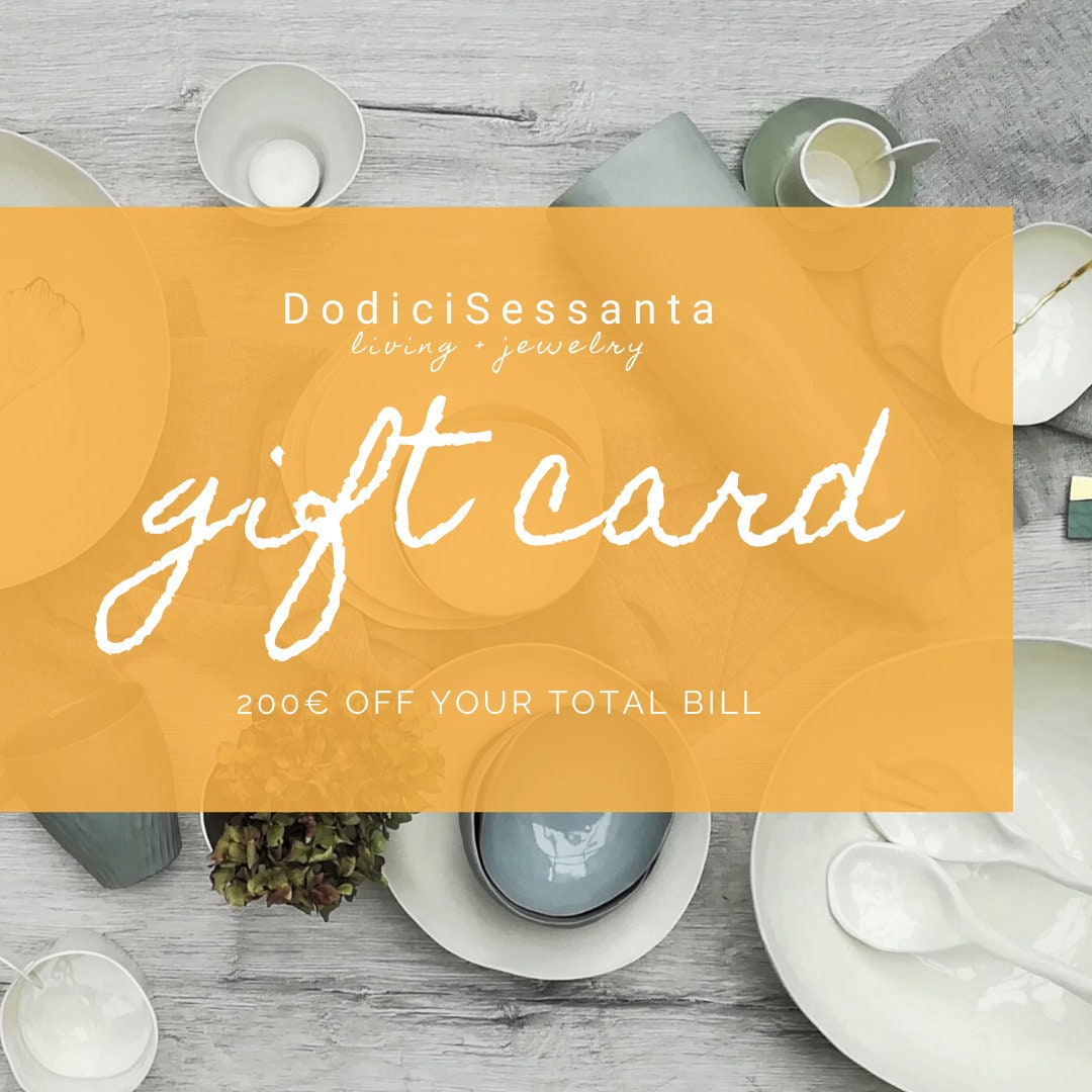Gift Card, Electronic Gift Voucher, Gift Certificate - Etsy