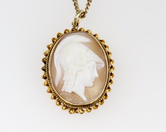 Antique Athena Cameo | Etsy