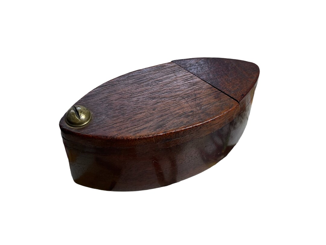 Cool Antique Wood Coffin Puzzle Trinket Box - Etsy