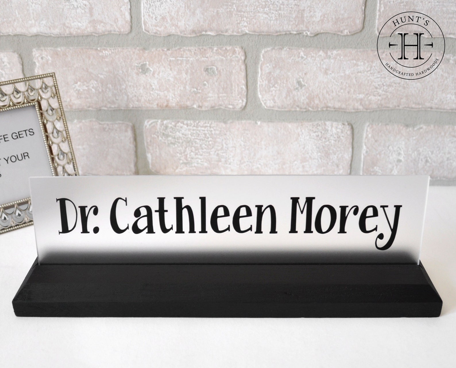 Custom Name Plate Medical Name Plate Dentist Nameplate | Etsy