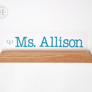 Personalized Name Sign Name Tag for Office Desk Decor Modern Desk Name ...