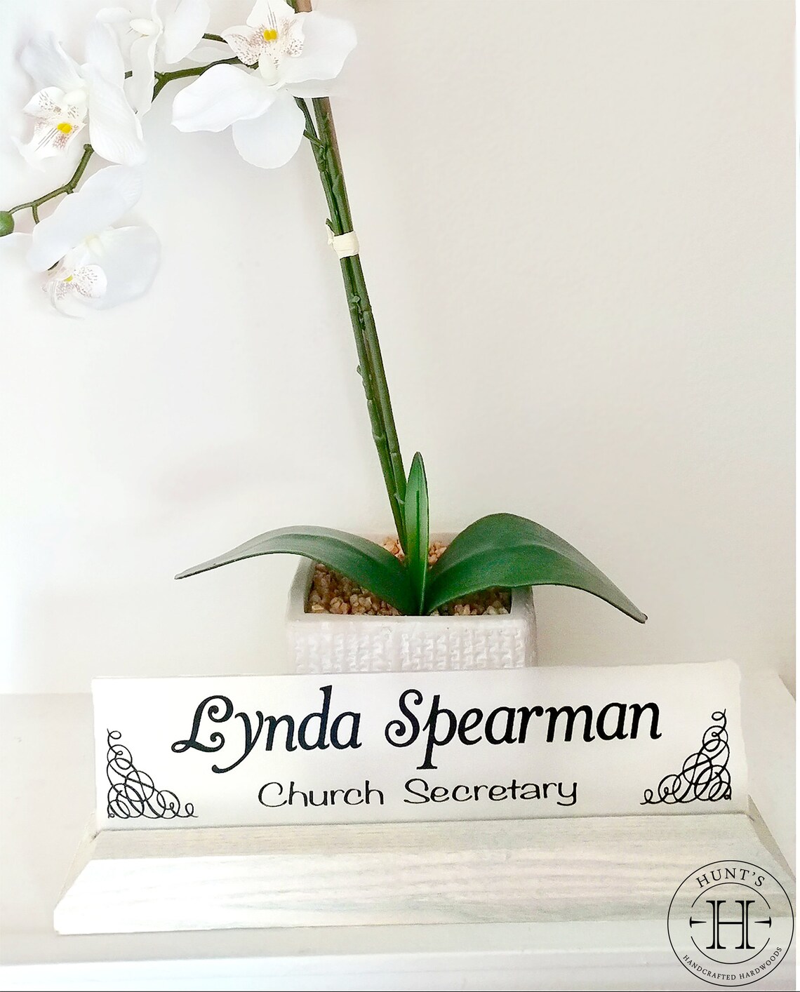 Sun-bleached Desk Name Plate Distressed Office Decor Rustic - Etsy