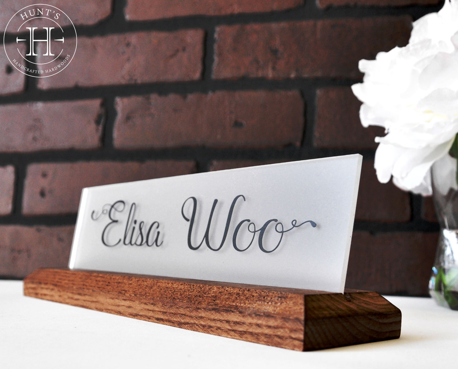 Unique Name Tag Name Plate for Office Desk Name Badge Teacher Nameplate ...