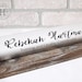 Driftwood, Barn Wood, Rustic Desk Name Plate, Office Sign Decor, Shabby ...