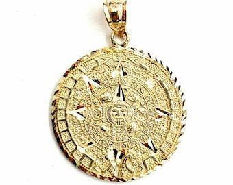 Aztec Sun Pendant | Etsy