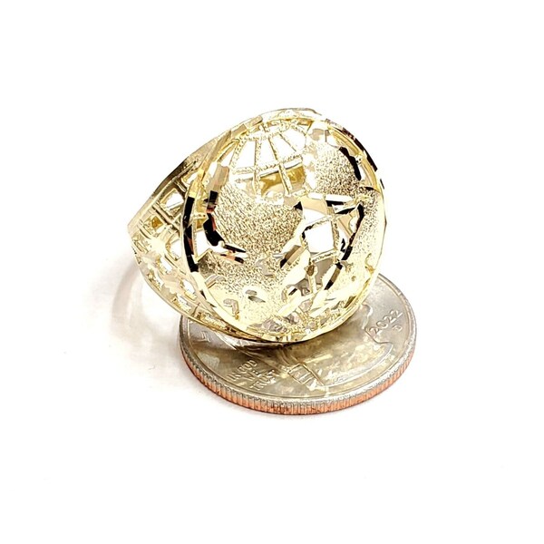 Globe Ring - Etsy