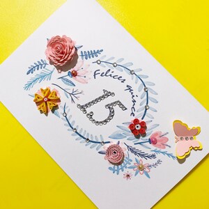 Quinceanera and 15 Birthday Greeting Card, Felices Quince Paper ...