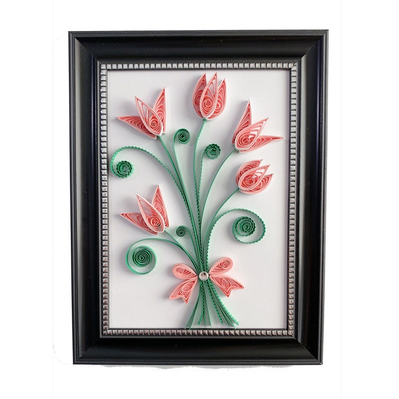 Quilled Flowers - Etsy
