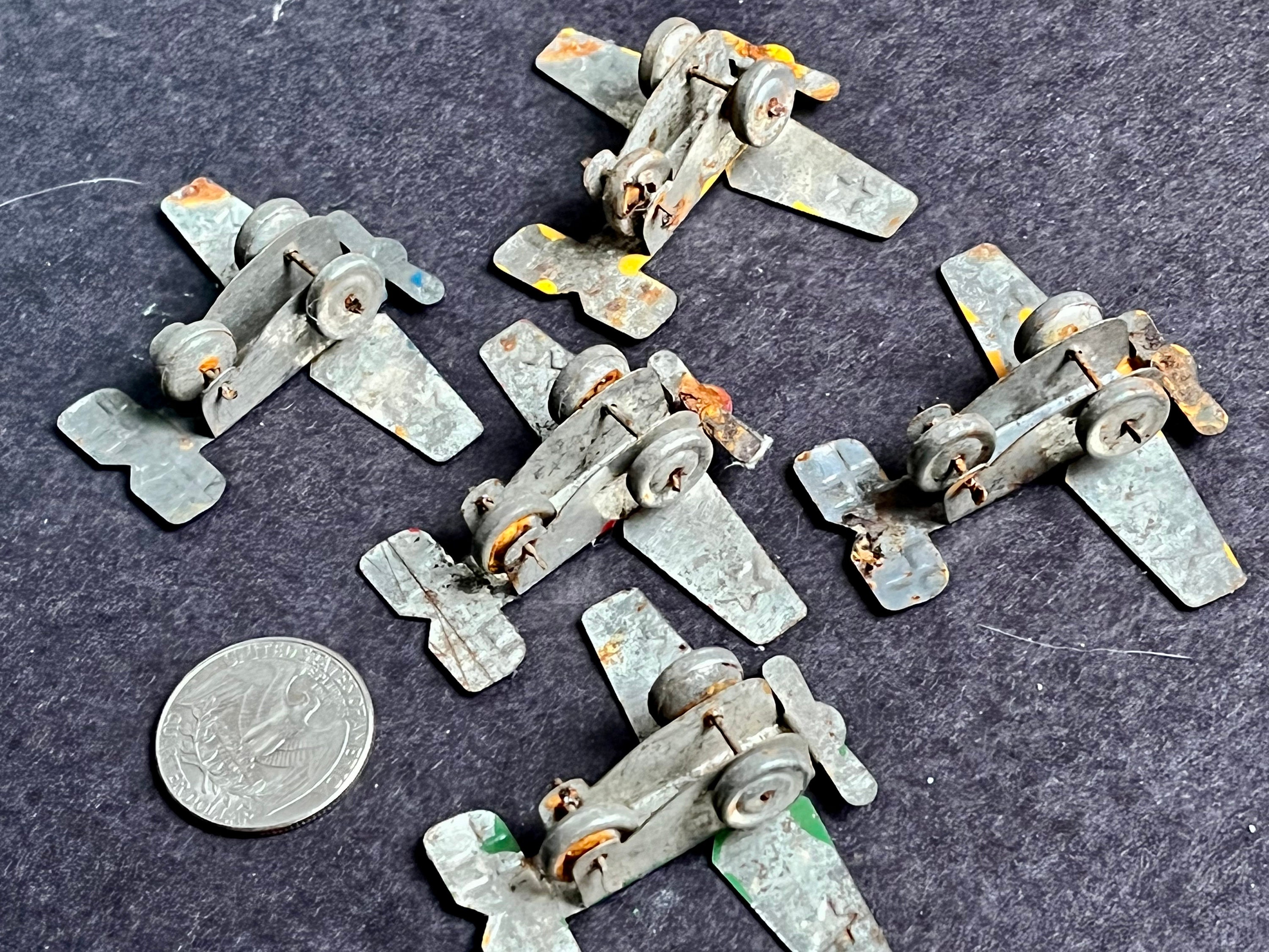 Vintage Penny Tin Planes | Set of 5 Planes | 1930s | FREE SHIPPING ...