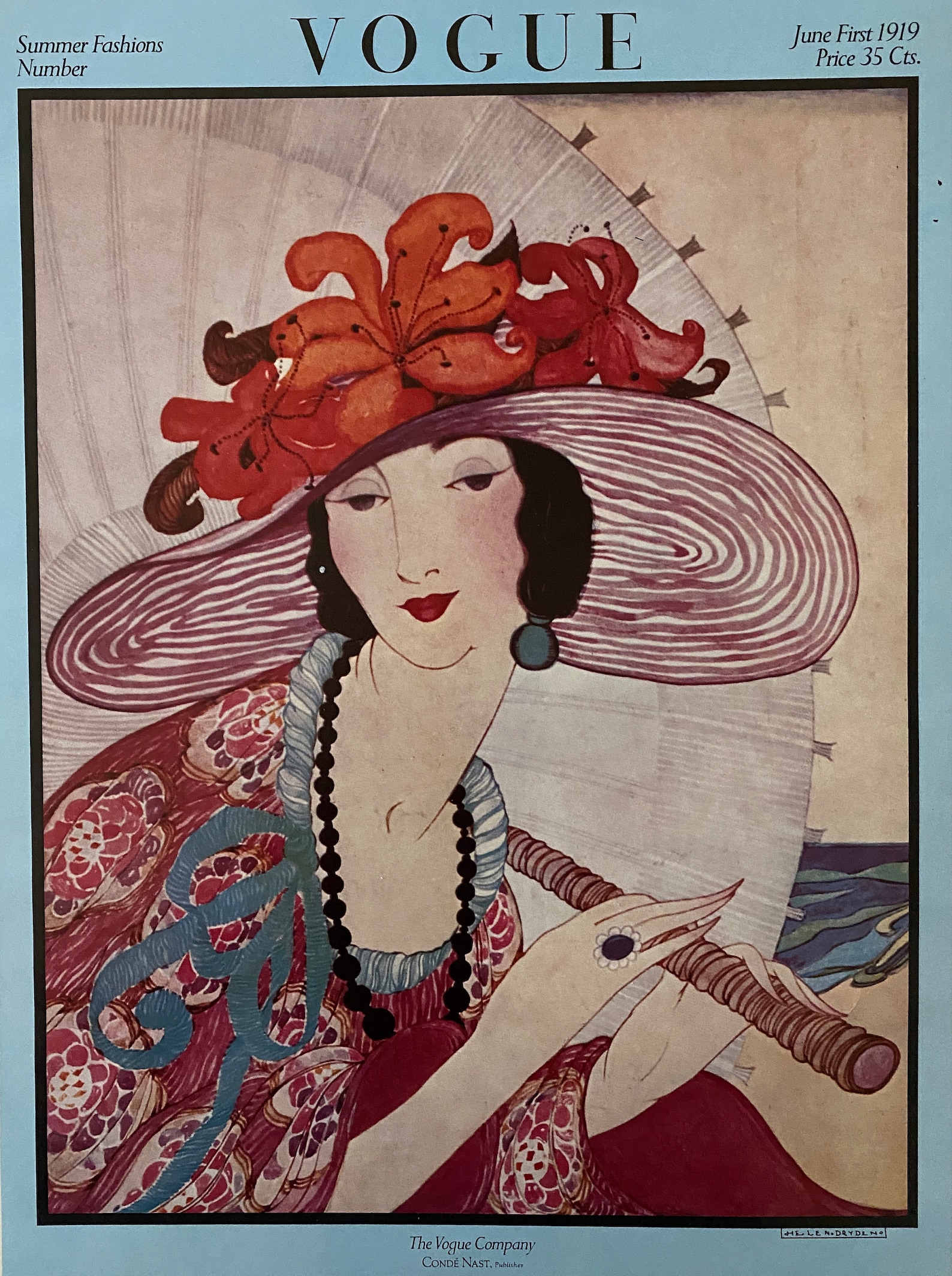Vintage Vogue Fashion Poster | 1913-1925 Art Decor (11x14) - Etsy