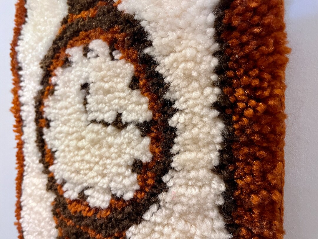 Rug Hook of Grandfather Clock | Vintage Home Decor | Handcrafted | Made ...