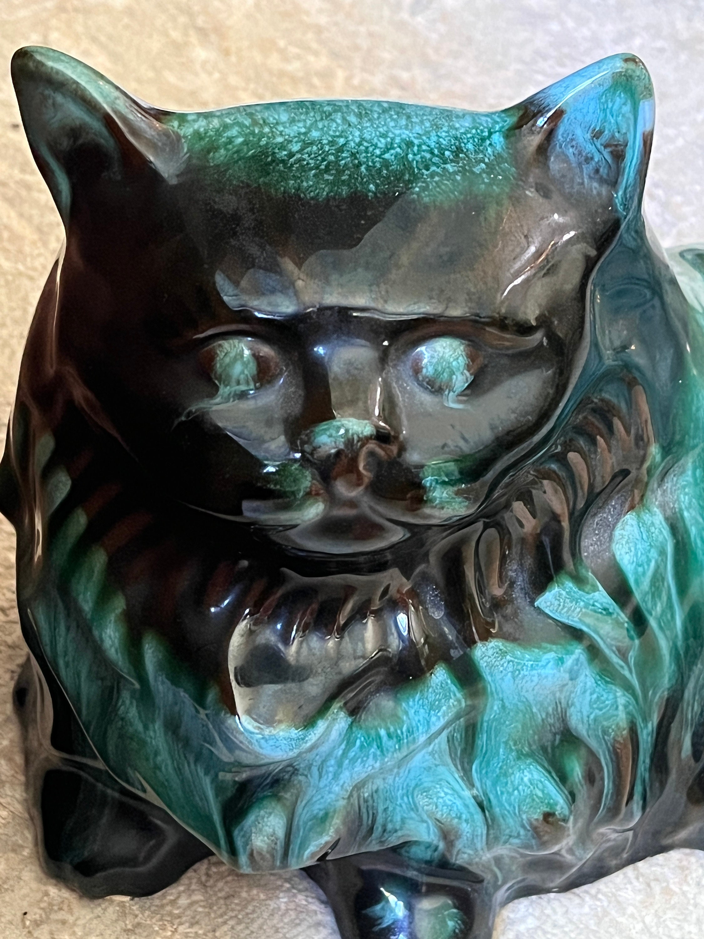 Life Size Blue Mountain Pottery Cat | Extra Large - Etsy