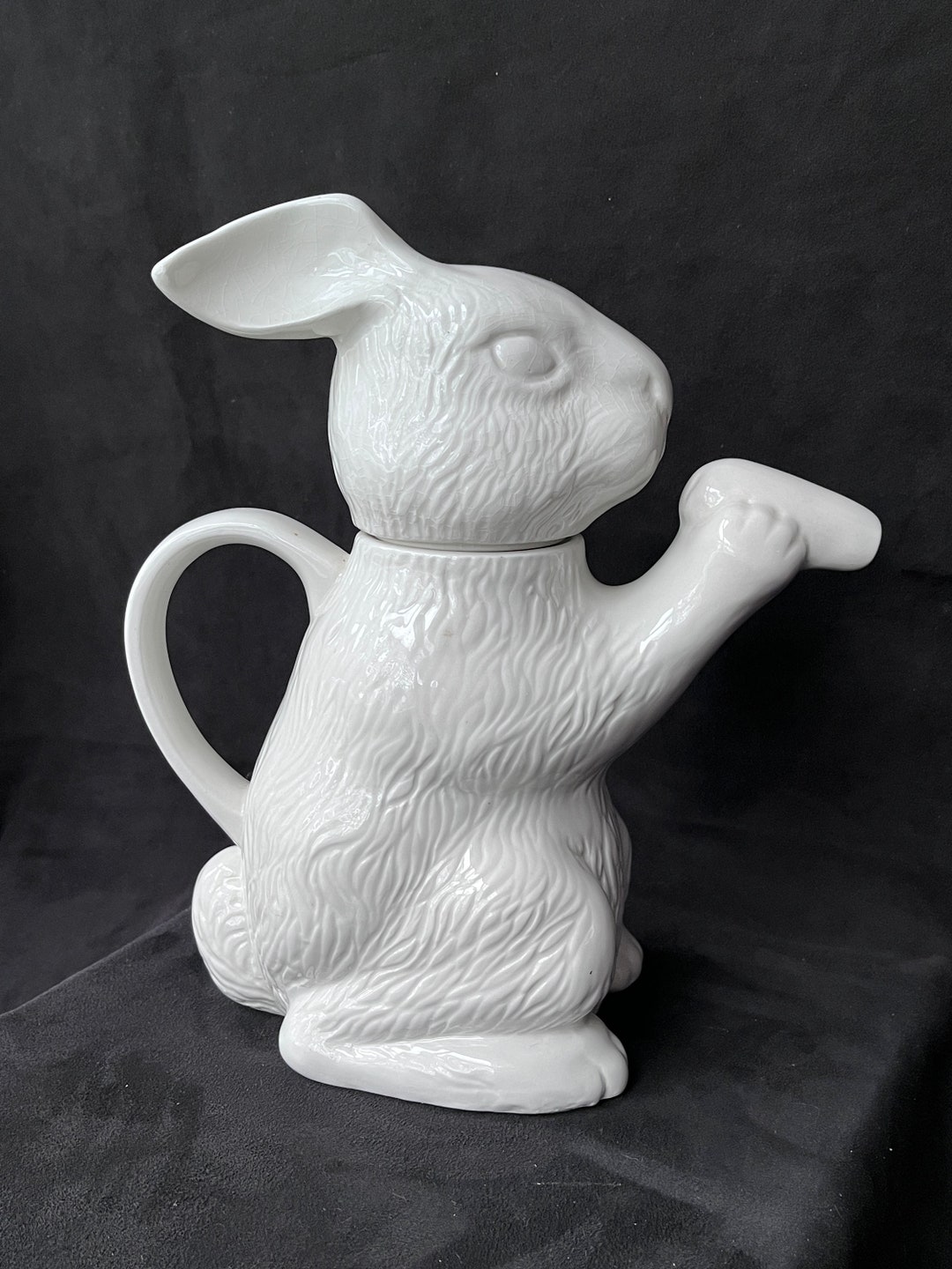 Rabbit Statue | Tony Wood Bob Tail Rabbit | Made in England - Etsy