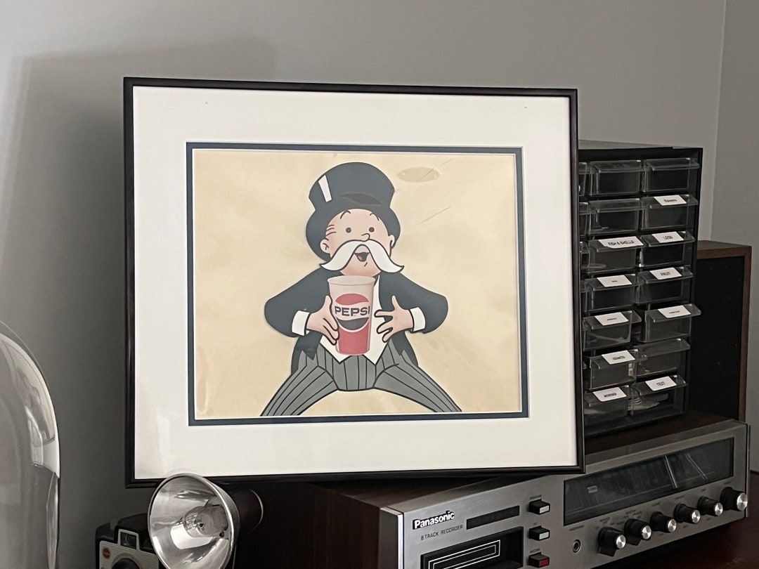 Monopoly Uncle Rich Pop Art Uncle Rich Contemporary Art - Etsy