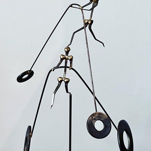Strauss 1975 Balancing Man Kinetic Sculpture | FREE SHIPPING - Etsy