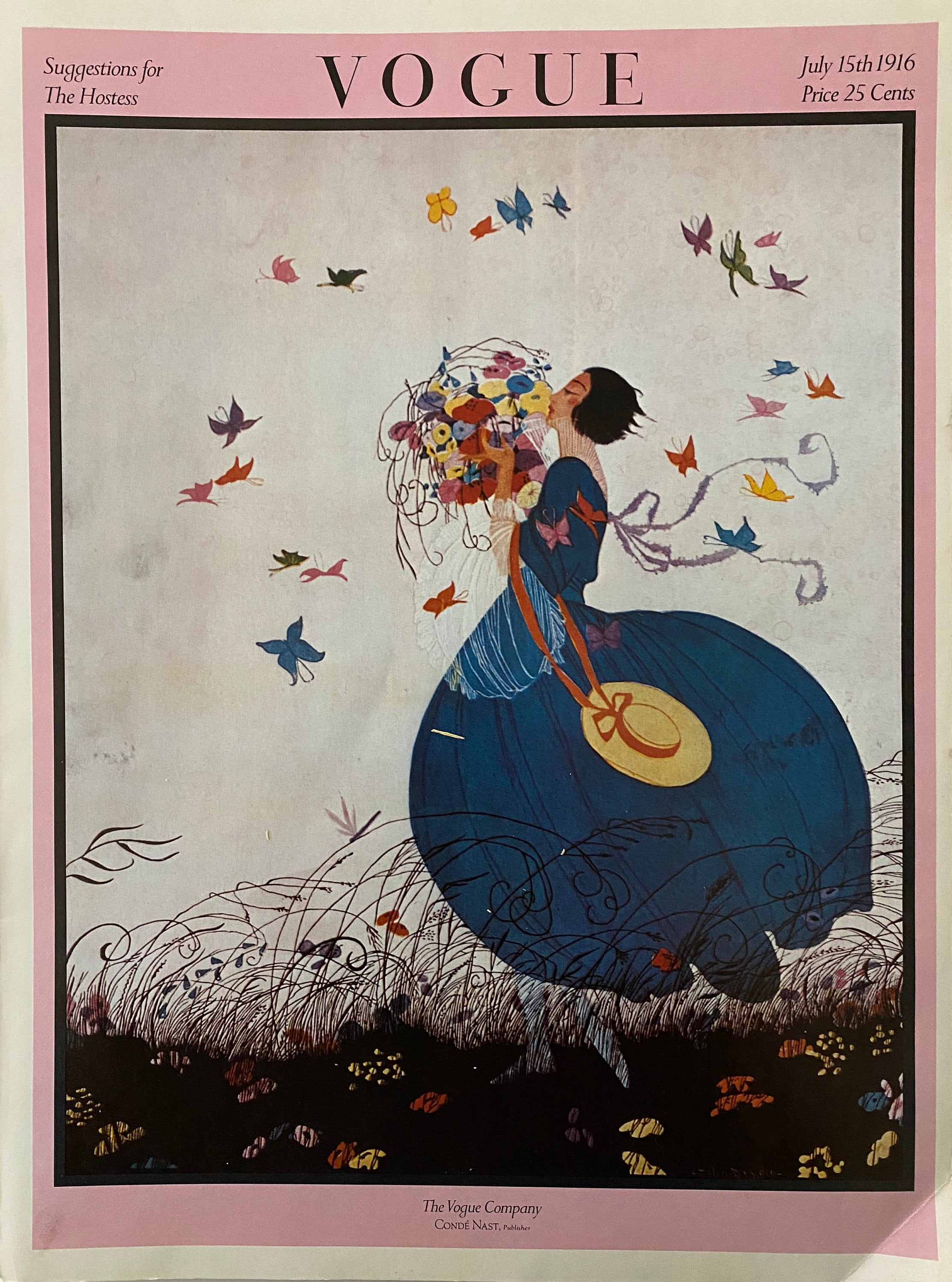 Vintage Vogue Fashion Poster | 1913-1925 Art Decor (11x14) - Etsy
