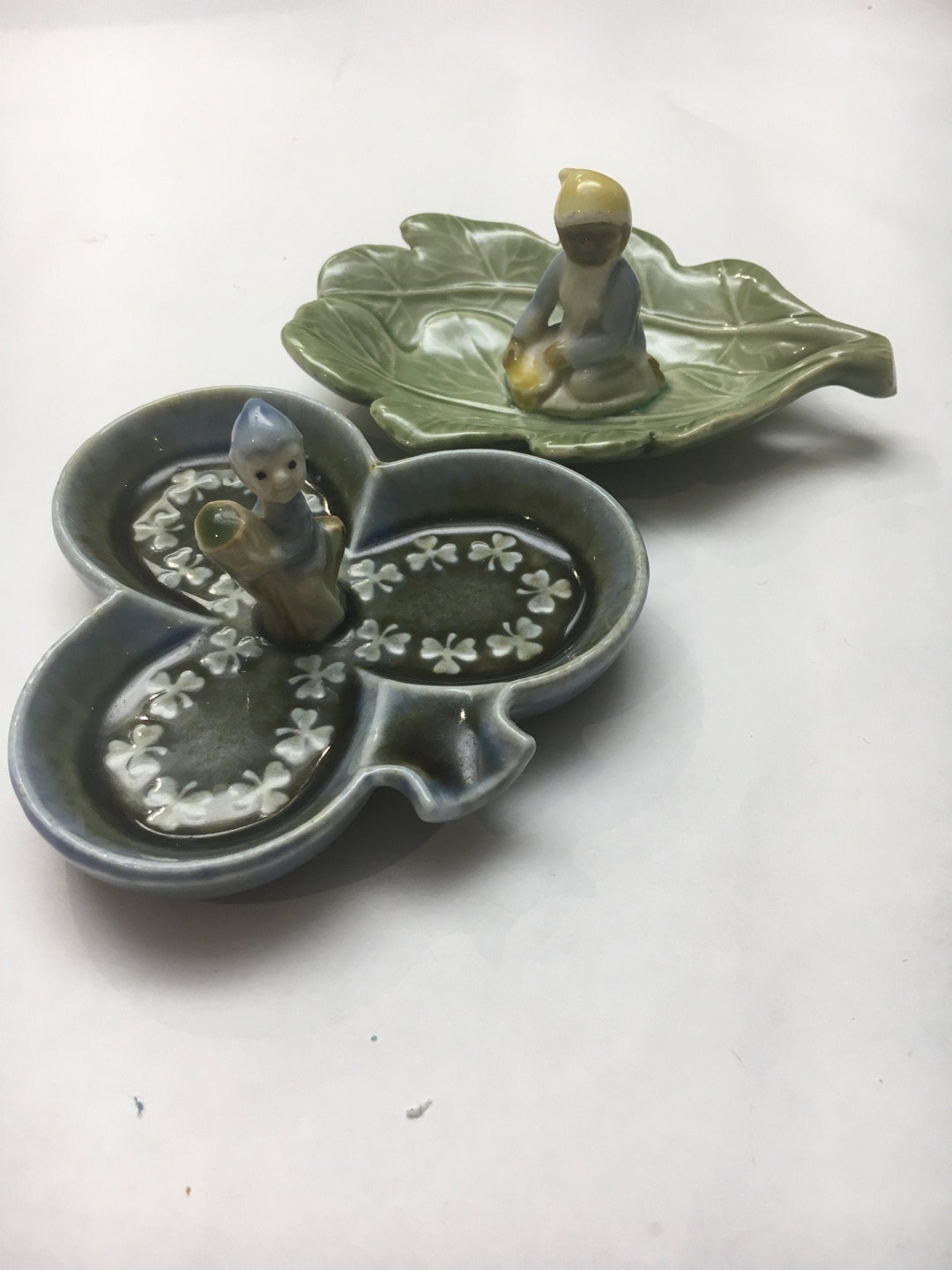 St. Patrick's Day Decor | Pair of Irish Trinkets Made in Ireland ...