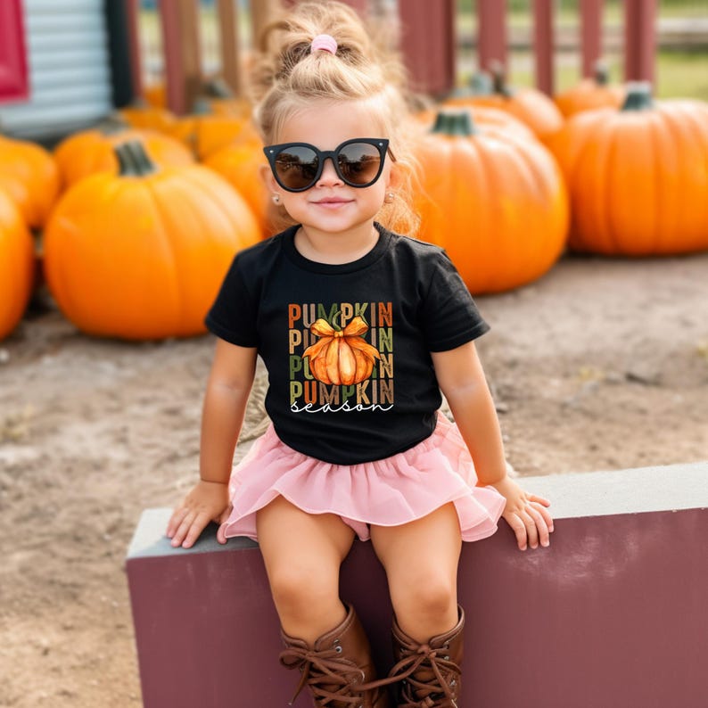 Pumpkin Season Shirt | Fall Shirt Toddler | Girls Fall Tees | Fall ...