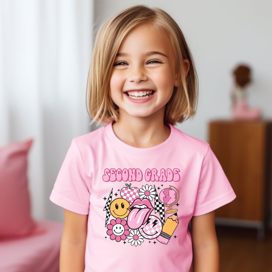 Retro 2nd Grade Shirt Retro Second Grade Shirt 2nd Gradetees Back to ...